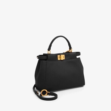 Fendi Peekaboo Handbag - Black