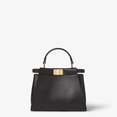 Fendi Peekaboo Handbag - Black