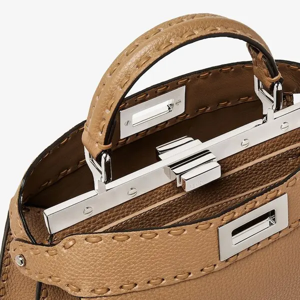 Fendi Peekaboo Iseeu Bag - Brown