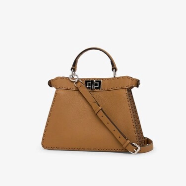 Fendi Peekaboo Iseeu Bag - Brown