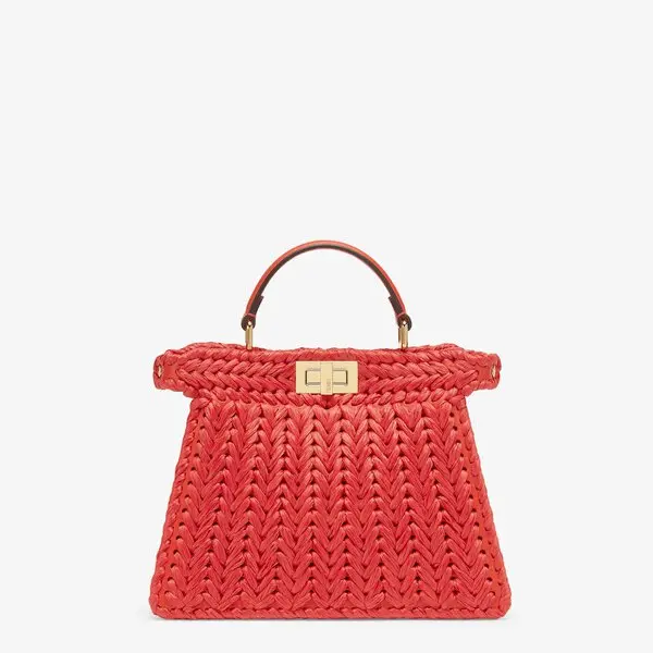 Fendi Peekaboo Iseeu Bag - Red