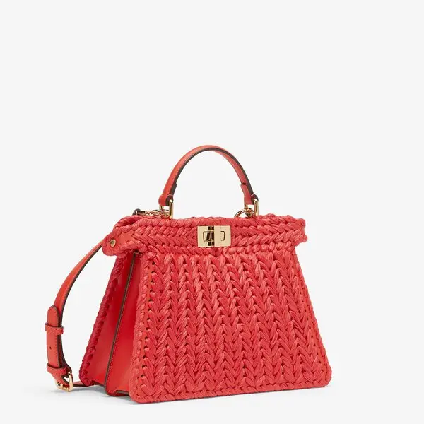Fendi Peekaboo Iseeu Bag - Red