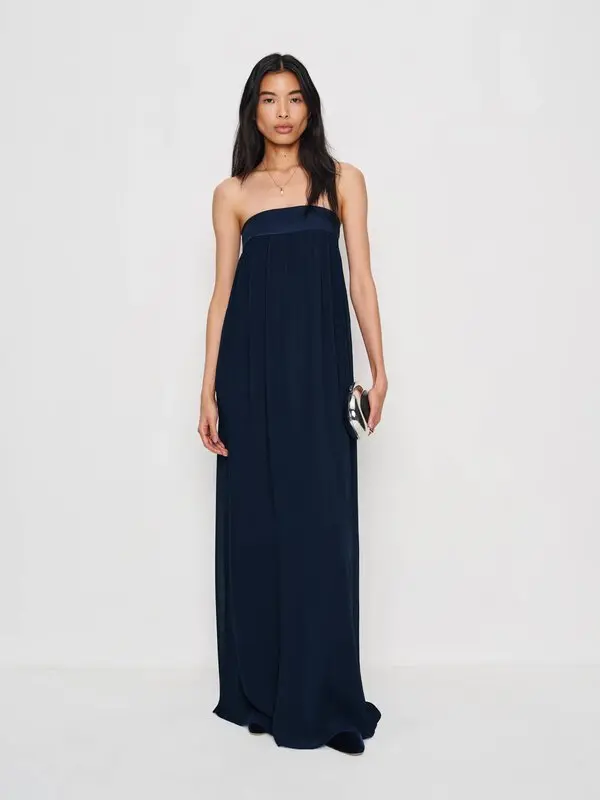 REFORMATION Maribelle Strapless Maxi Dress