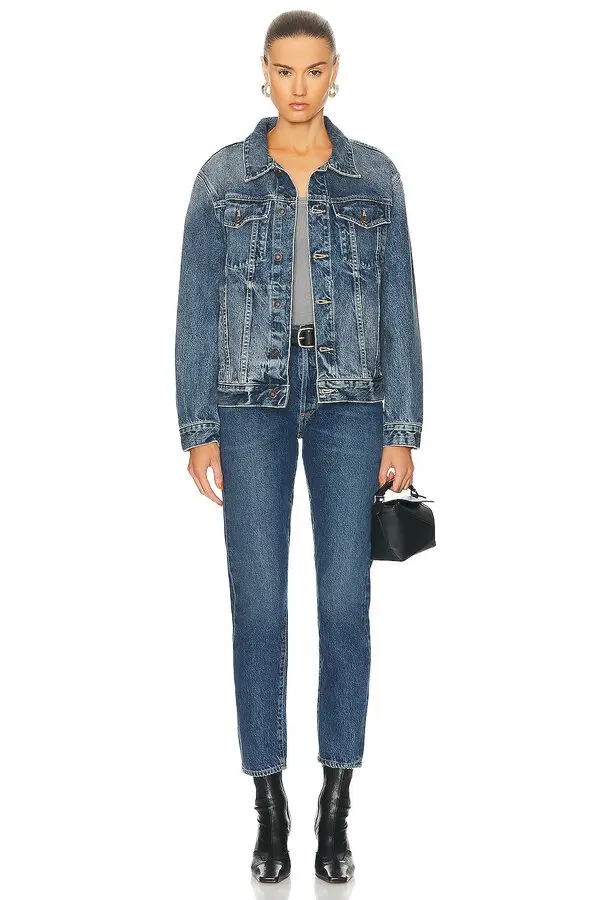 AGOLDE Austin Mid-rise Tapered Slim Jeans