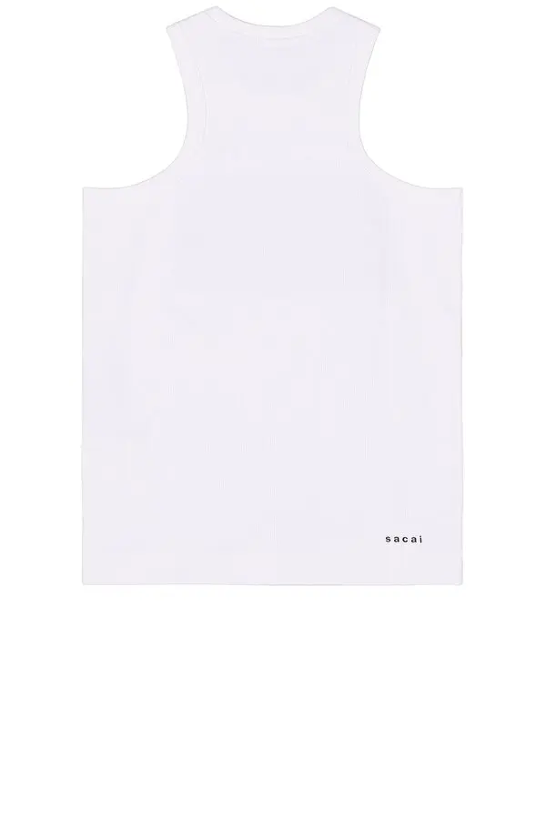 Sacai Know Future Tank Top