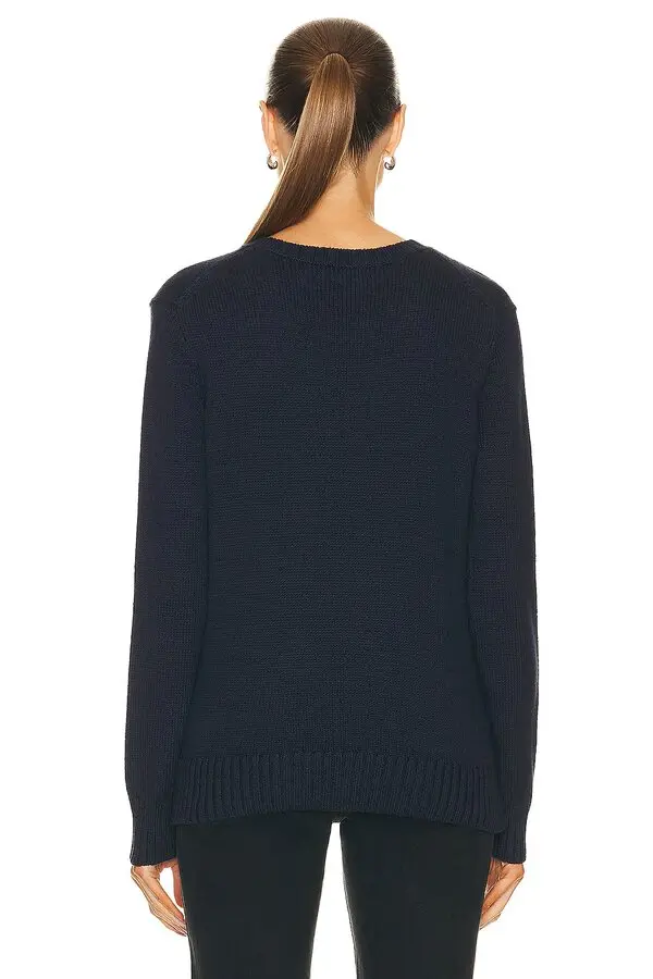Polo Ralph Lauren Bear Pullover Sweater - Navy Multi