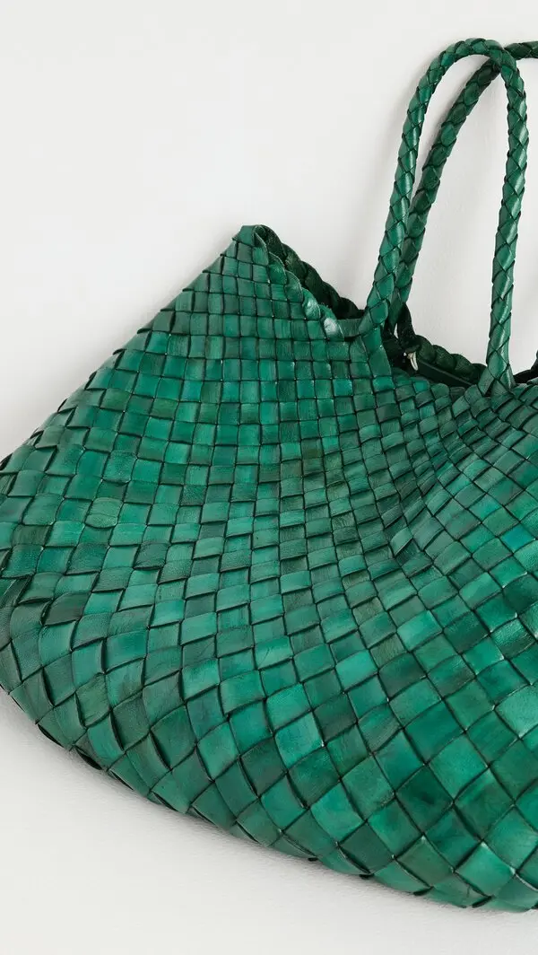 Dragon Diffusion Santa Croce Small Tote - Forest