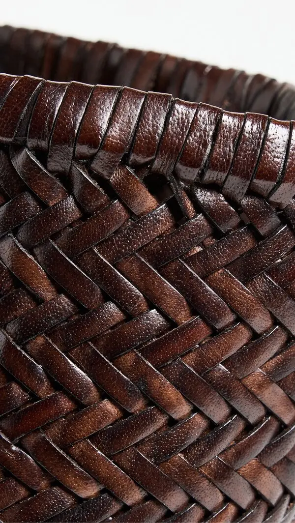 Dragon Diffusion Bamboo Triple Jump Tote - Dark Brown