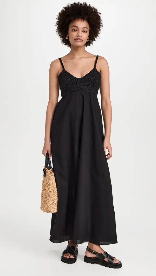 Playa Lucila Maxi Dress - Black