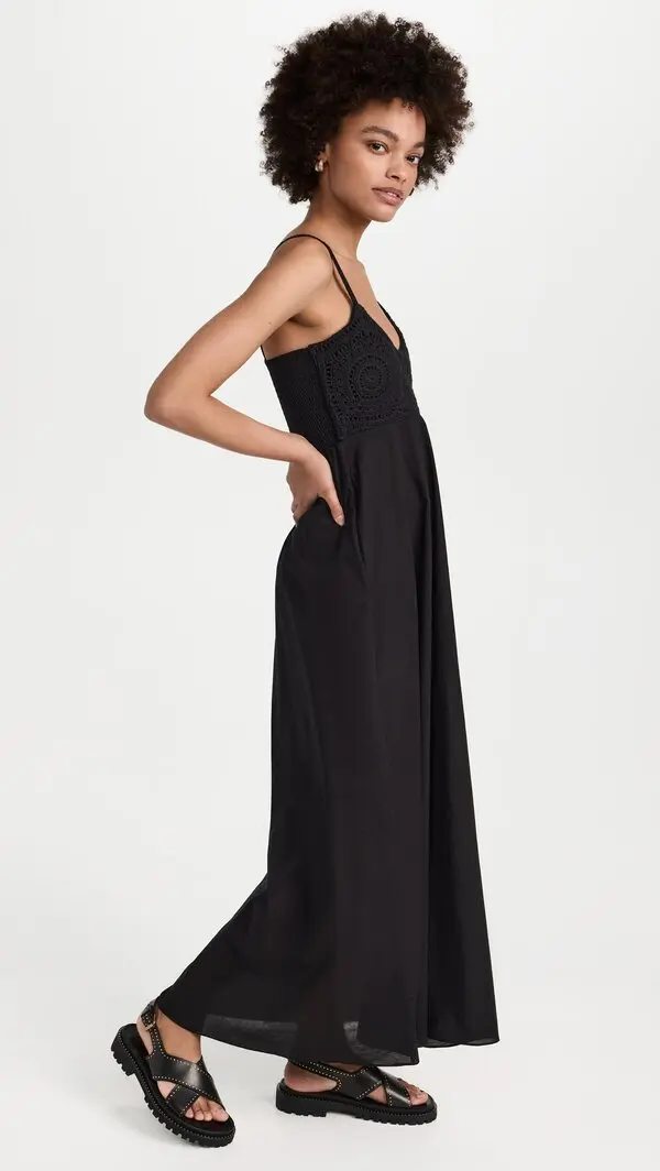 Playa Lucila Maxi Dress - Black