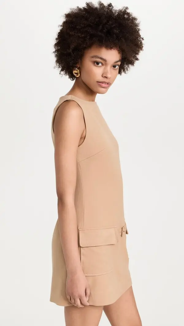 Staud Sheila Fitted Dress
