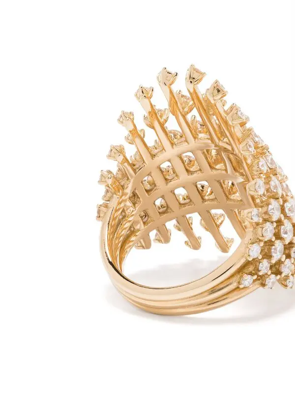 Fernando Jorge 18k Yellow Disco Diamond Ring