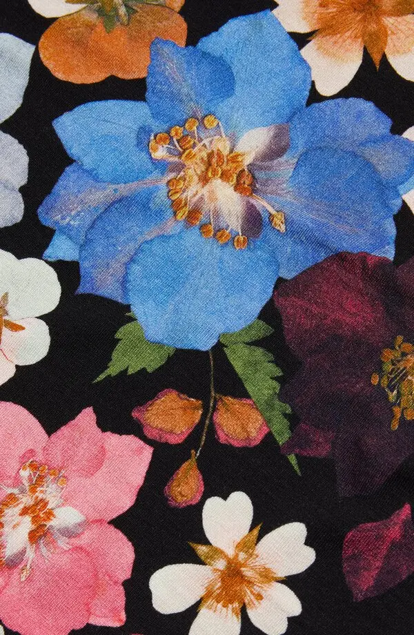 Ted Baker London Beala Floral Fitted T-shirt