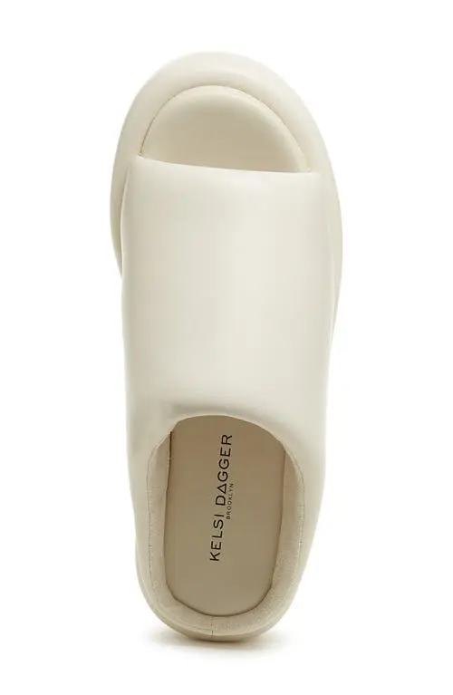 KELSI DAGGER BROOKLYN Bubble Slide Sandal - Shell