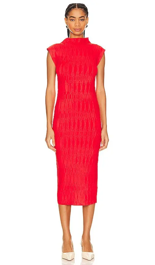 tunic dress red Historically Inspired Burgundy Rose Print Lace-Up Bell Sleeve Tunic Dress