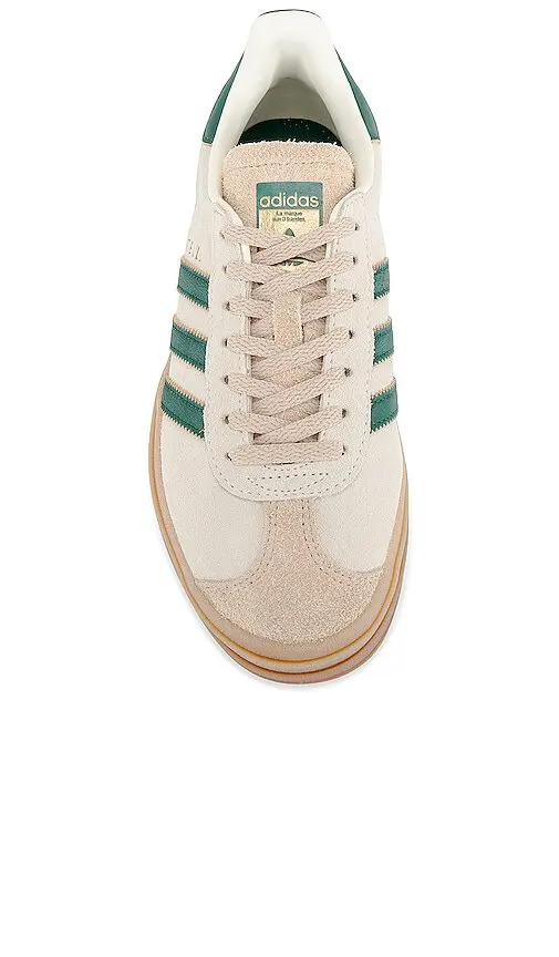 Adidas Originals By Alexander Wang Gazelle Bold Sneaker In Cream White  Collegiate Green & Magic B - 6% Off | Editorialist