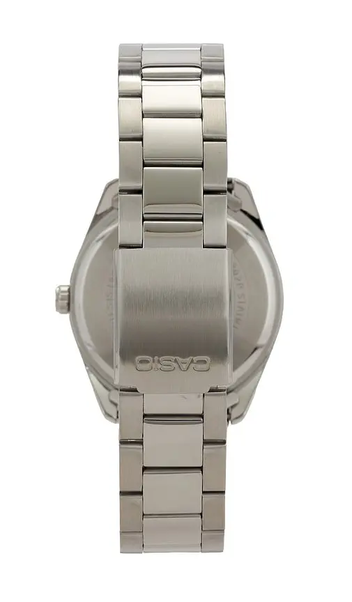 Casio Analog Watch - Silver & Light Blue