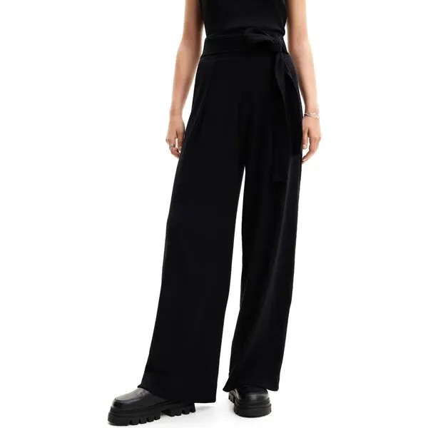Desigual Knit Wide Leg Trousers