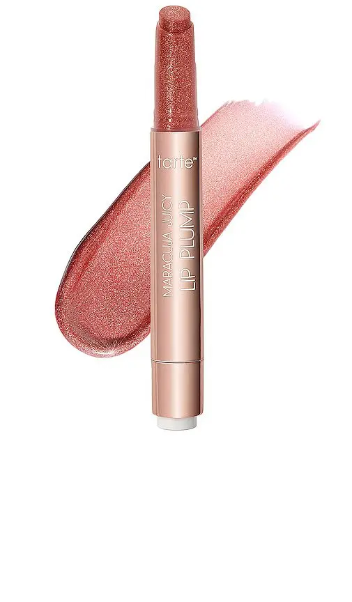 TARTE Maracuja Juicy Lip Plump Shimmer Glass - Rosy Mauve Shimmer Glass