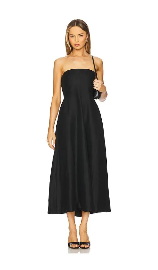 Bondi Born Bormio Strapless Maxi Dress - Black