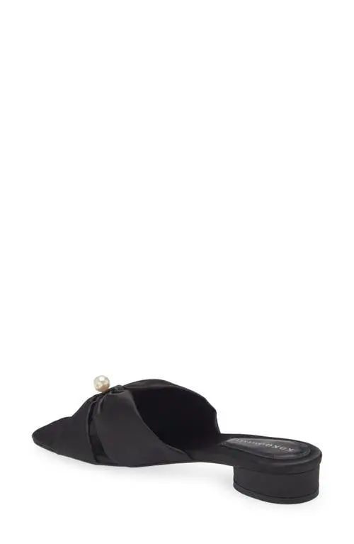 KOKO + PALENKI Tara Satin Slide Sandals
