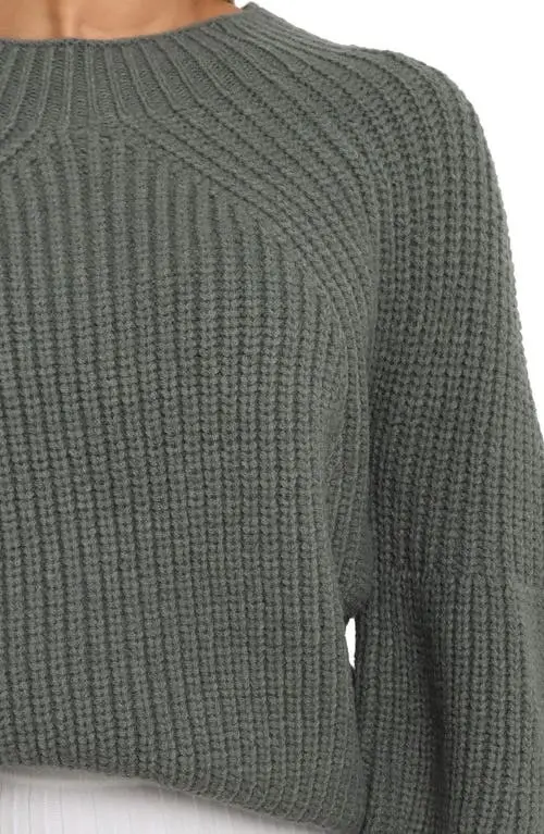 PETAL & PUP London Blouson Sleeve Sweater - Emerald