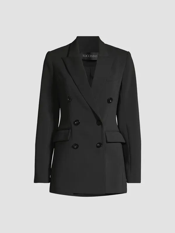 TOCCIN Mia Double-breasted Blazer