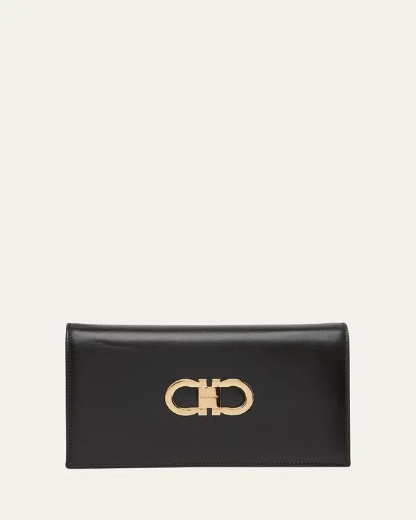 FERRAGAMO Double Gancio Shoulder Bag