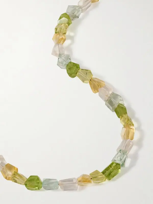 Jia Jia Stone Quartz Necklace - Multi