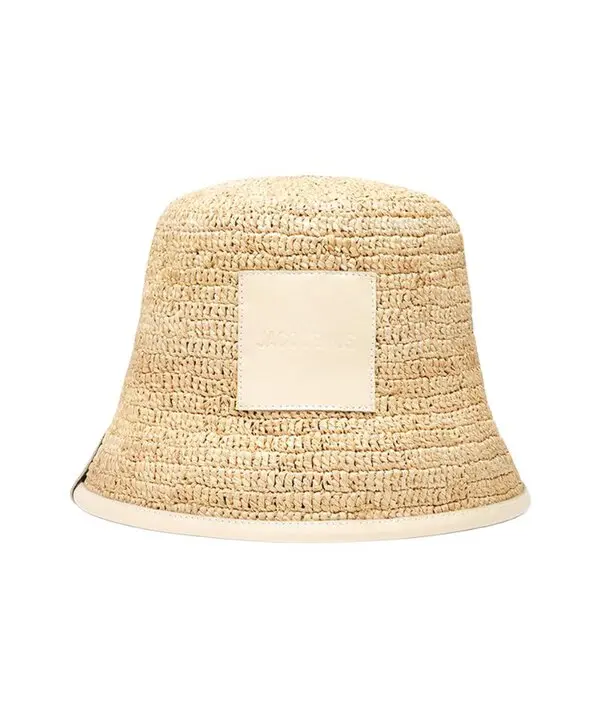 Jacquemus Le Bob Soli Bucket Hat - Ivory