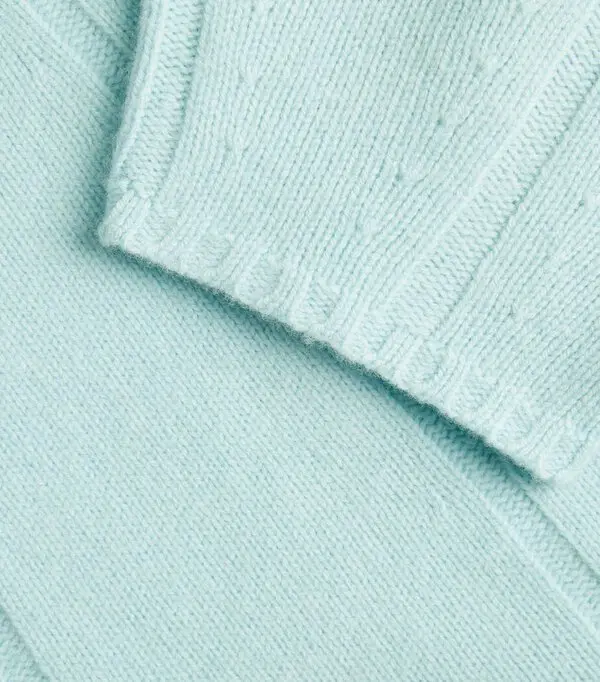 JOSEPH Soft Wool Cropped High-neck Sweater