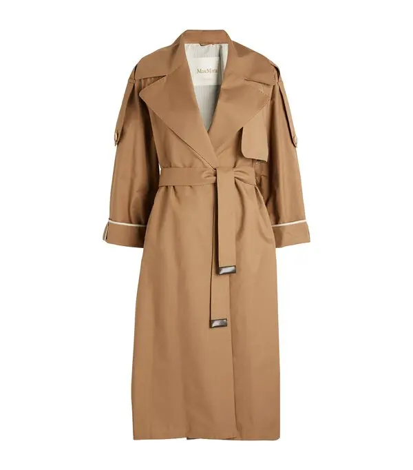 Max Mara Oversized Belted Trench Coat