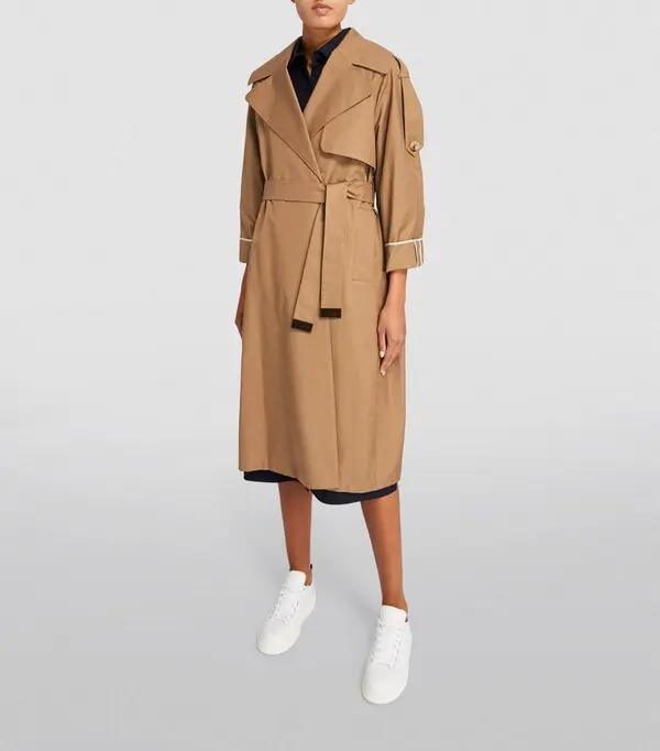 Max Mara Oversized Belted Trench Coat