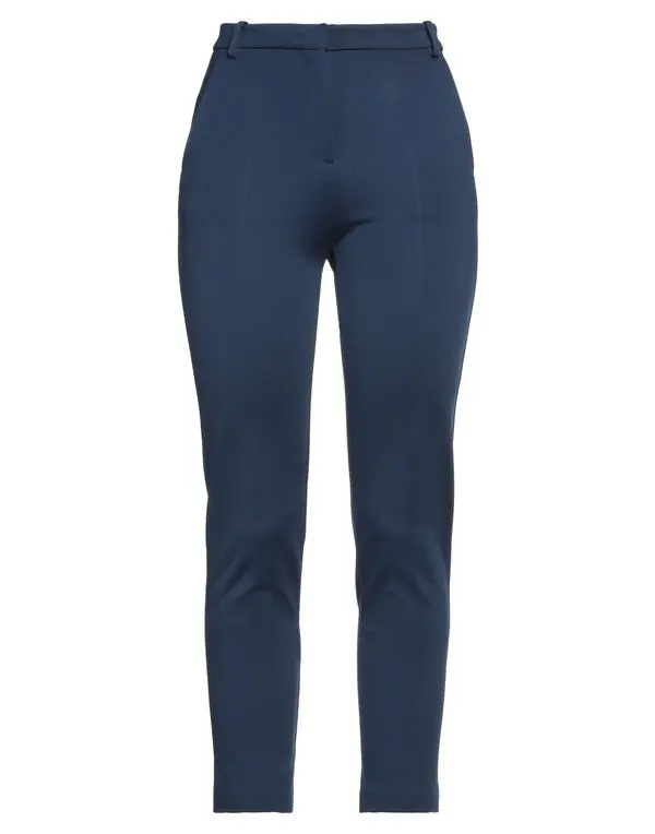 Pinko Slim Fit Cropped Trousers - Navy