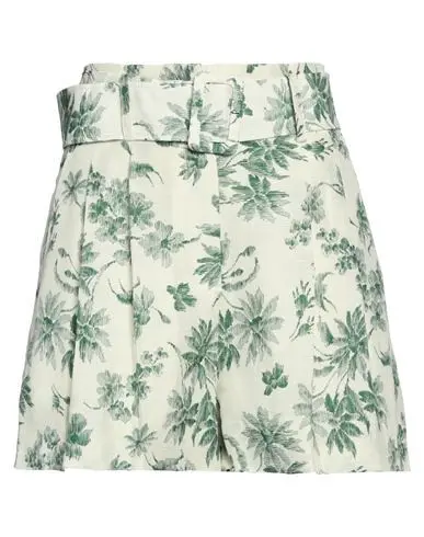Sandro Floral-print High-waisted Shorts