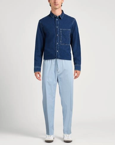 Sandro Pants Size Cotton, Lyocell, Elastane - Blue