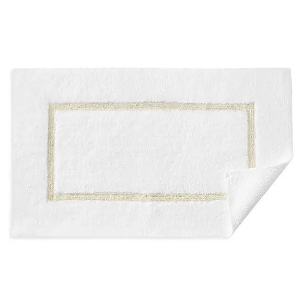 SFERRA Lindo Bath Rug, 31 X 20 - White/bisque