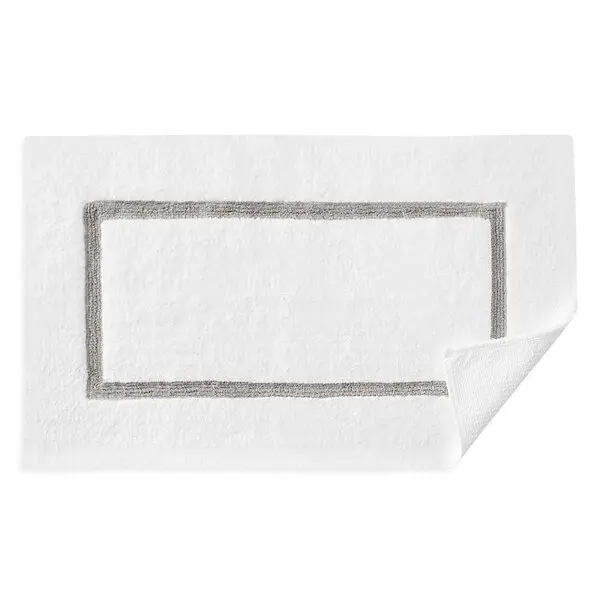SFERRA Lindo Bath Rug, 31 X 20 - White/gray