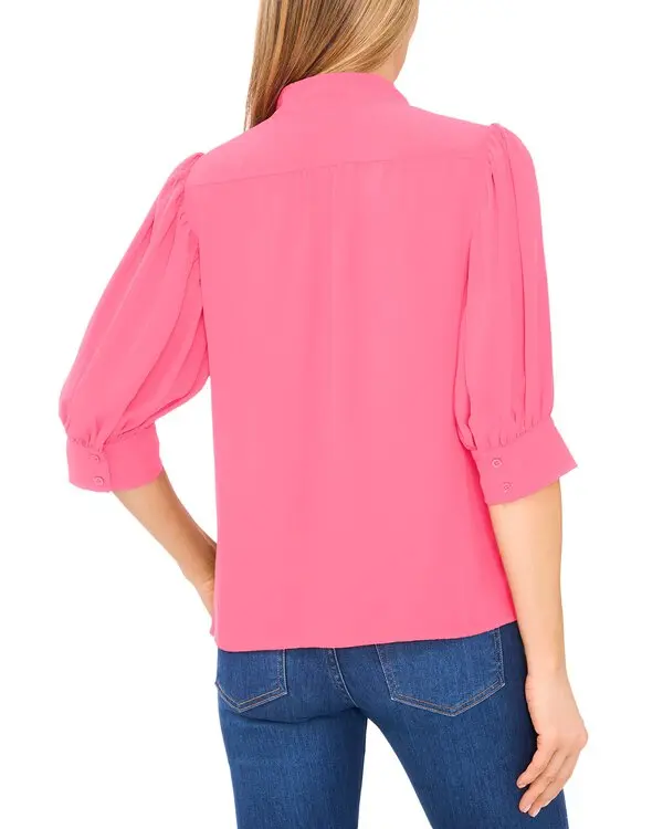 CECE DUPRAZ Open Collar Top