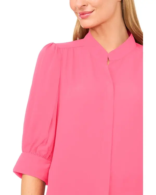 CECE DUPRAZ Open Collar Top