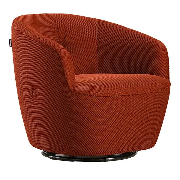 GIUSEPPE NICOLETTI Maglia Swivel Chair - Texture D-- Arancio