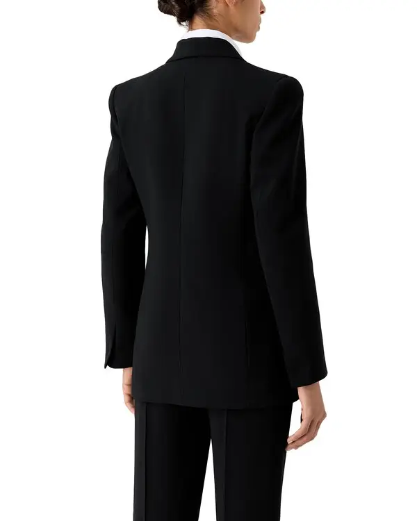 Emporio Armani Bar Piercing Shawl Lapel Blazer