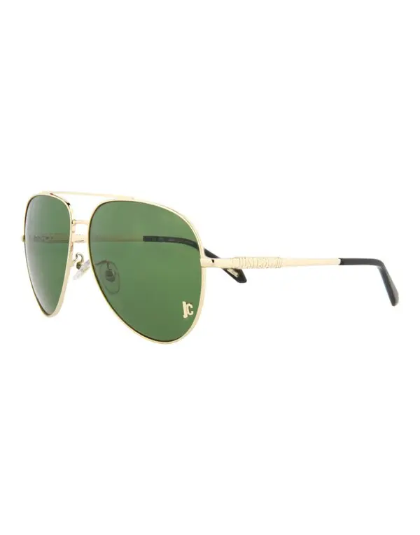 Roberto Cavalli Aviator-Frame Metal Sunglasses Sunglasses 