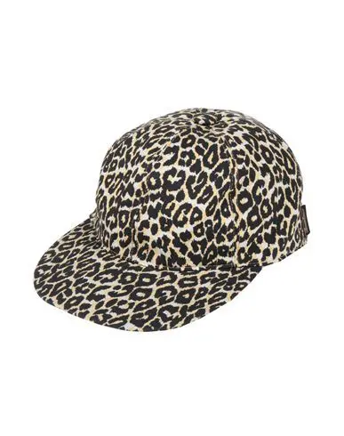 Borsalino Leopard-print Baseball Cap - Orange