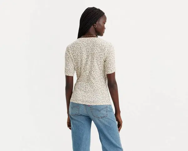 LEVI'S Infinity Short Sleeve Ballet Top