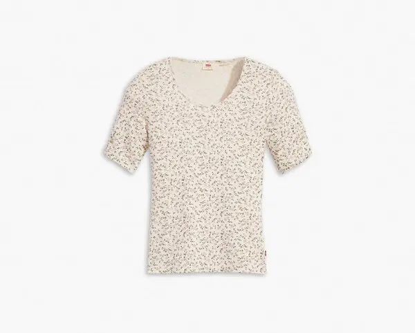 LEVI'S Infinity Short Sleeve Ballet Top