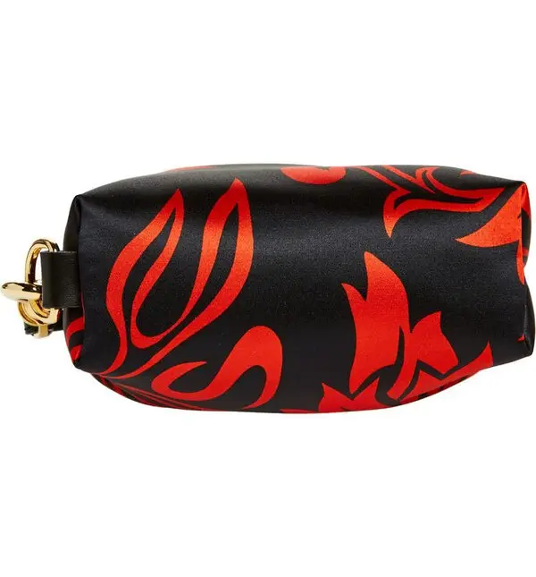 Sacai Floral Print Top Handle Bag