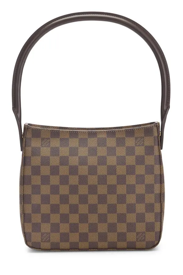 LOUIS VUITTON Damier Ebene Looping - Brown