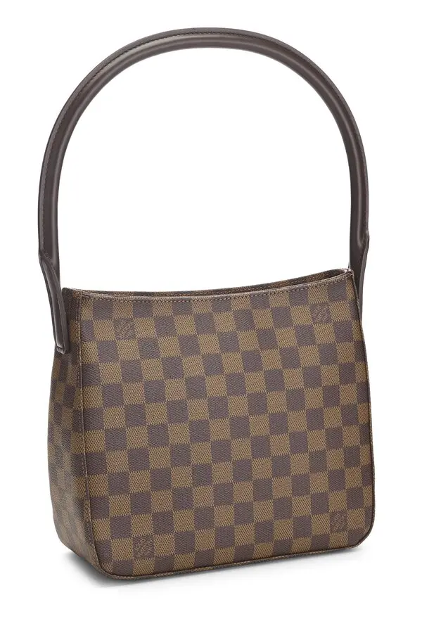 LOUIS VUITTON Damier Ebene Looping - Brown