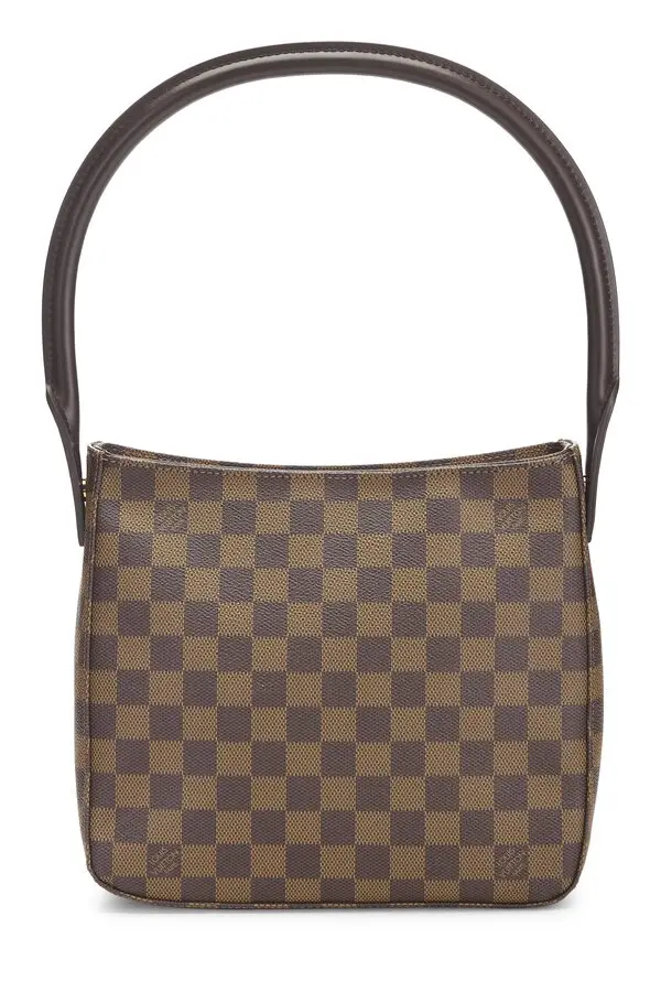 LOUIS VUITTON Damier Ebene Looping - Brown